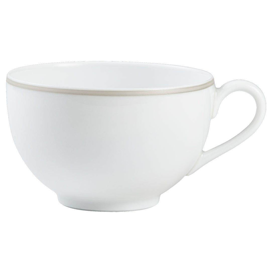 Porcelain Tea Cup with 25cl Capacity in Pearl Grey – Amiramour