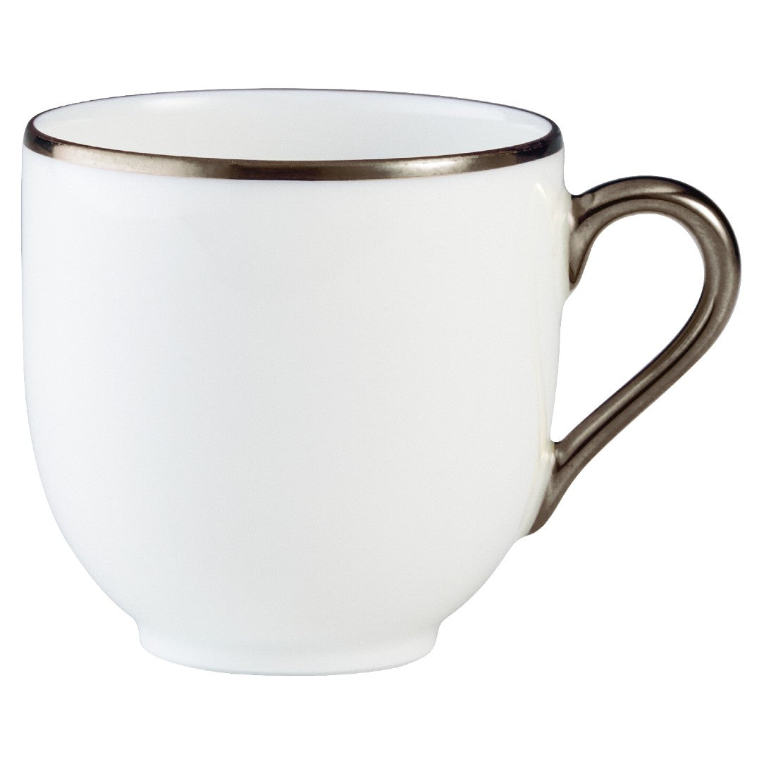 Porcelain Coffee Cup & Saucer Italian Renaissance Platinum by Raynaud ...