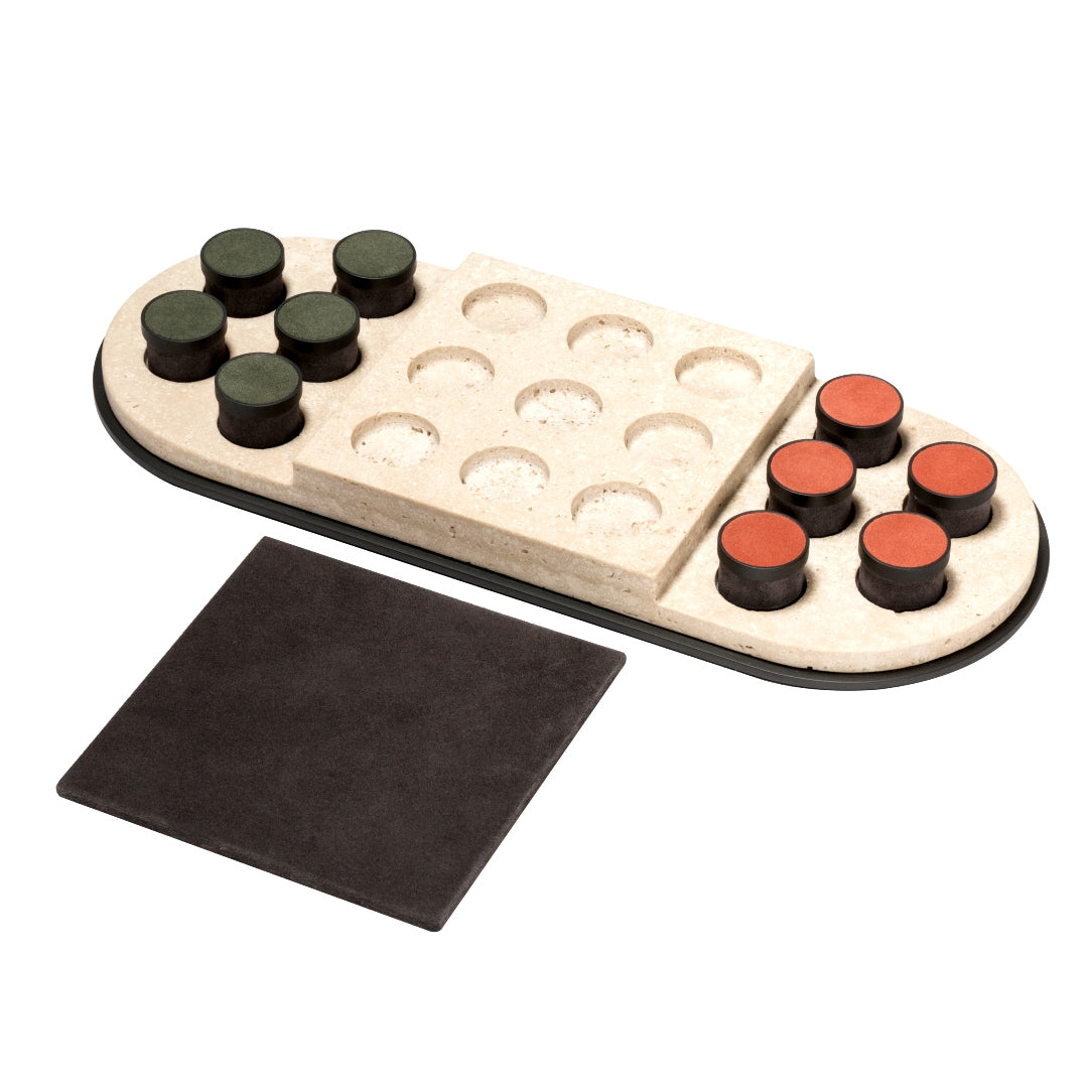 'Tivoli' Tic Tac Toe Game Set by Giobagnara | Luxury Board Games ...